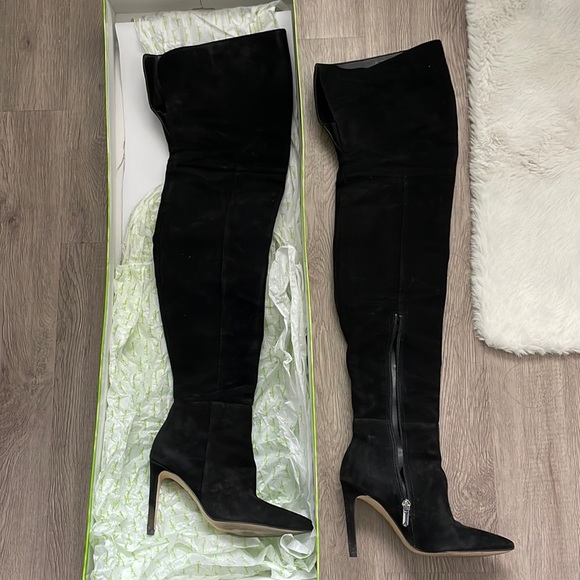 Sam Edelman | Shoes | Sam Edelman Suede Over The Knee Boots | Poshmark